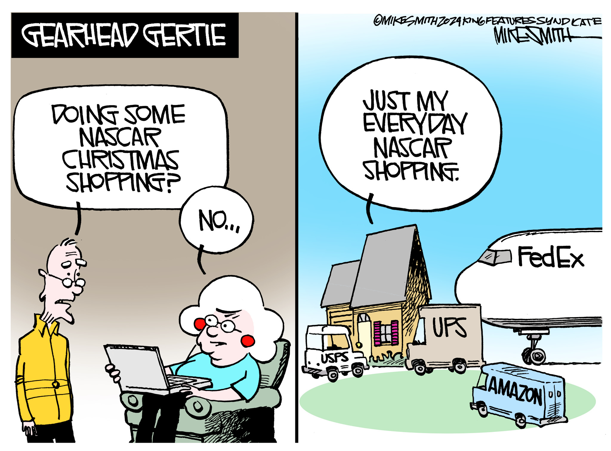 Gearhead Gertie Comic Strip 2024-12-12 | Comics Kingdom