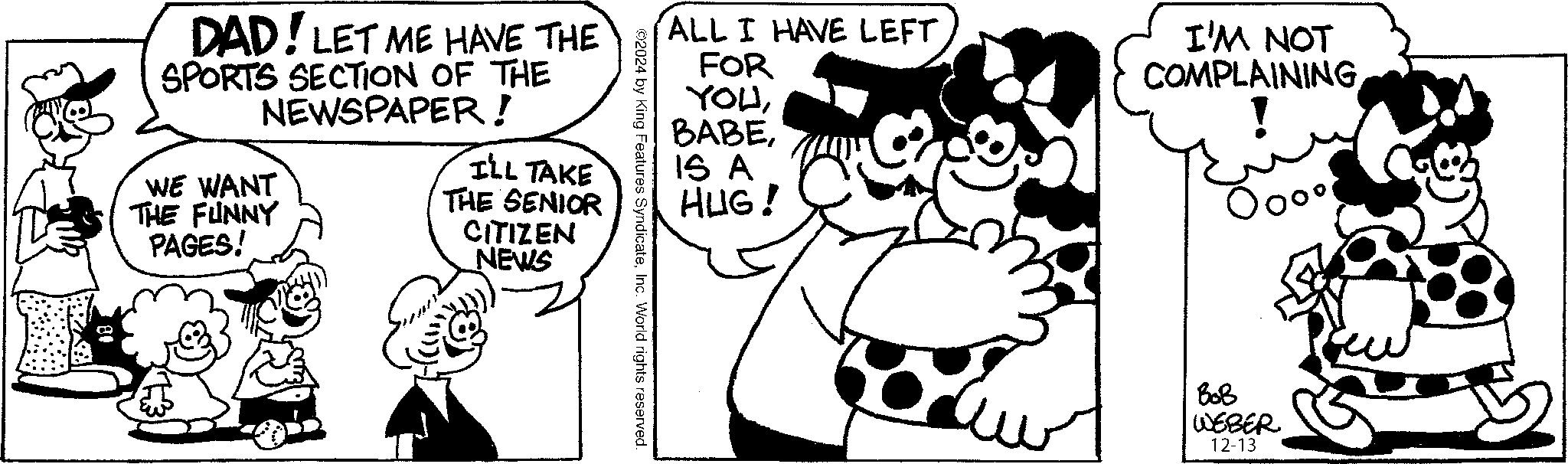 Moose And Molly Comic Strip 2024-12-13 | Comics Kingdom