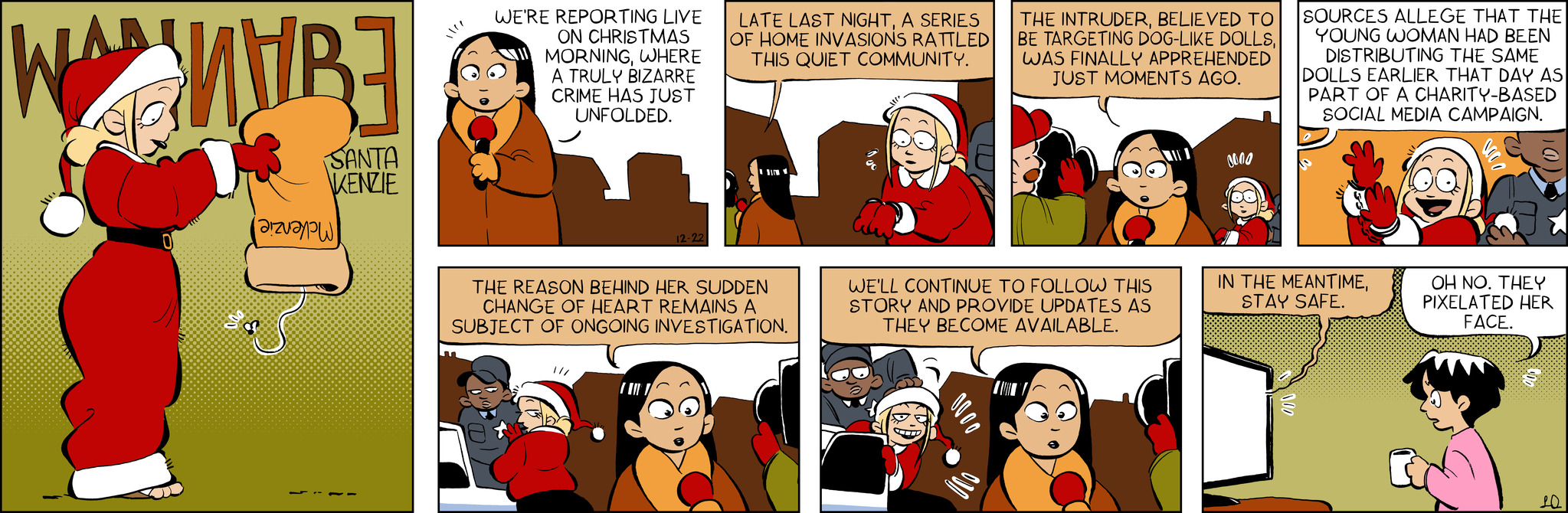 Wannabe Comic Strip 2024-12-22 | Comics Kingdom