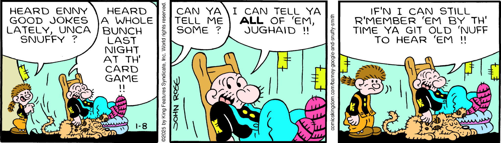 Barney Google And Snuffy Smith Comic Strip 2025-01-08 | Comics Kingdom