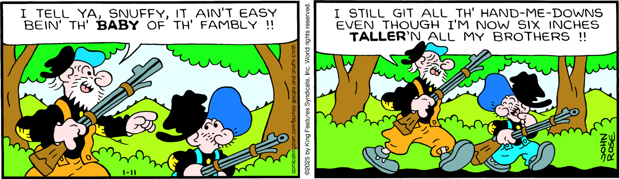 Barney Google And Snuffy Smith Comic Strip 2025-01-11 | Comics Kingdom