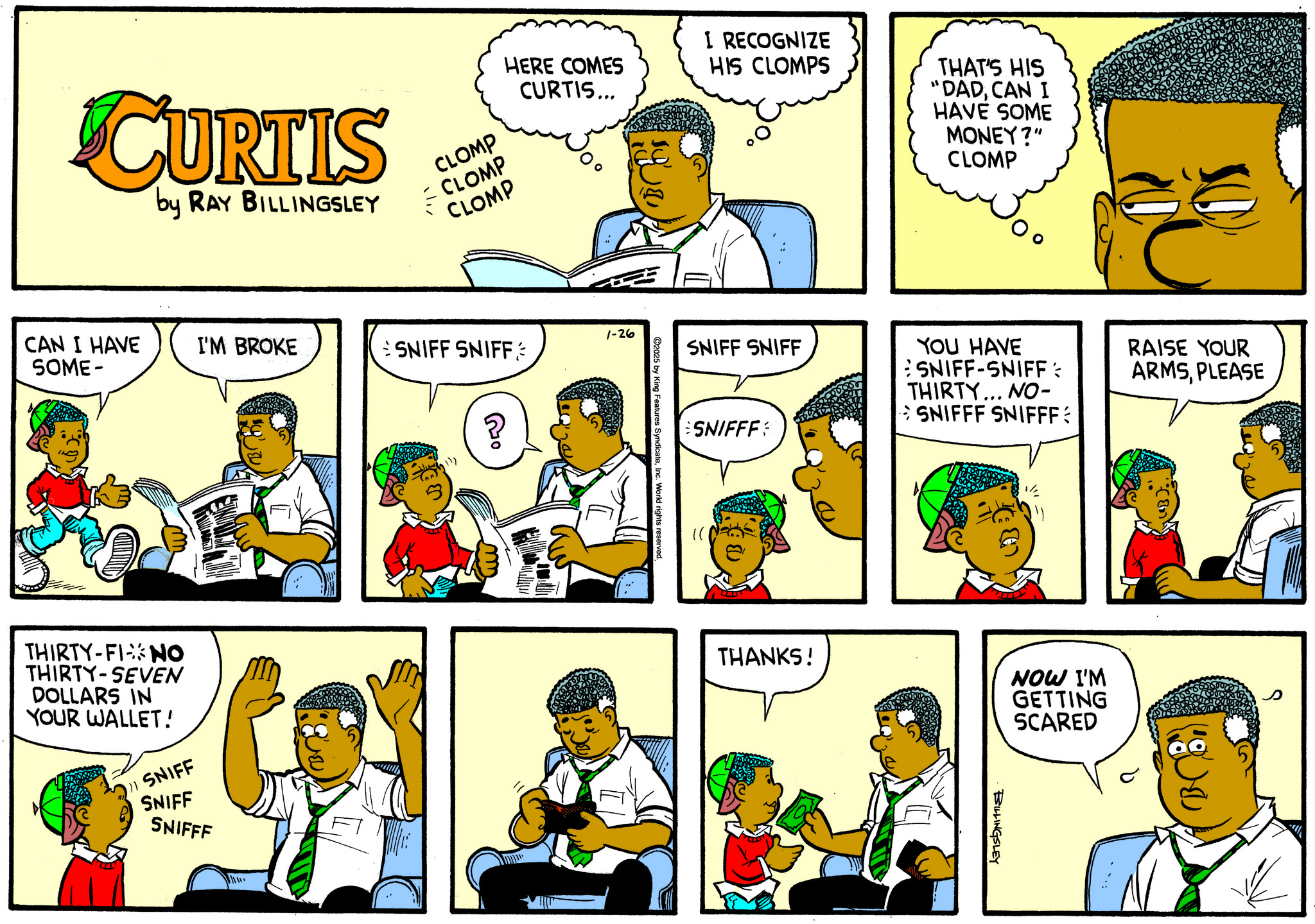Curtis Comic Strip 2025-01-26 | Comics Kingdom