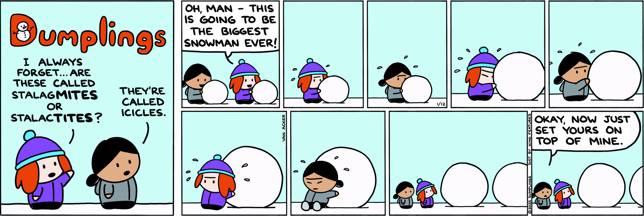 Dumplings Comic Strip 2025-01-12 | Comics Kingdom