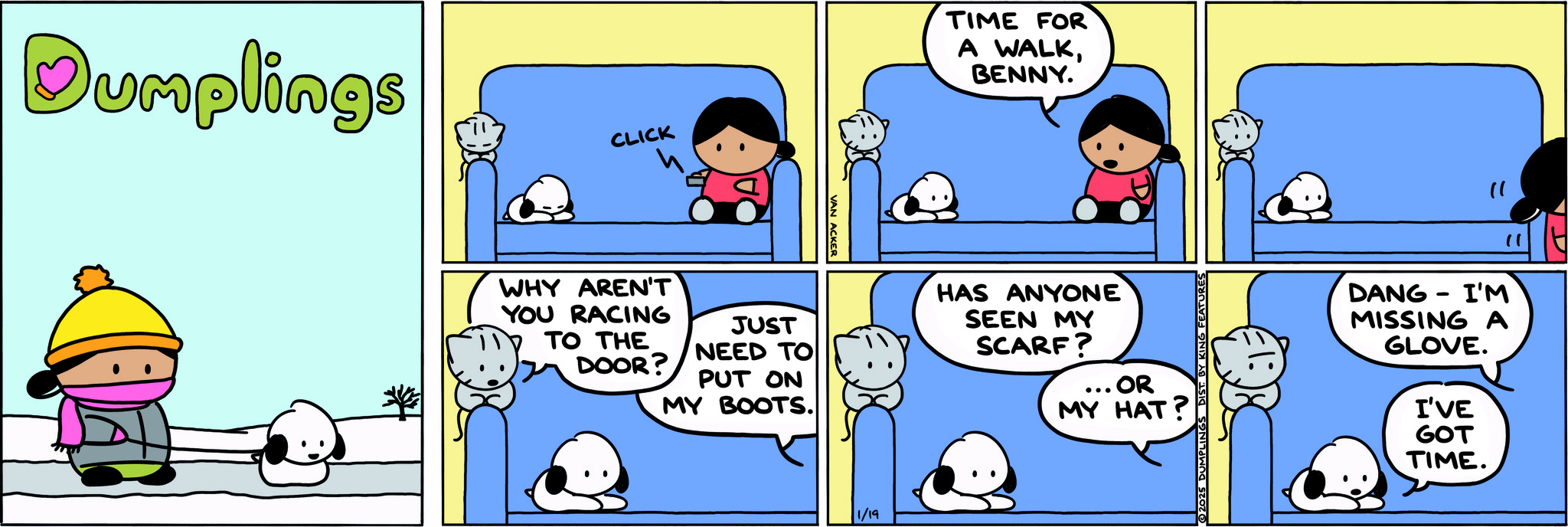 Dumplings Comic Strip 2025-01-19 | Comics Kingdom