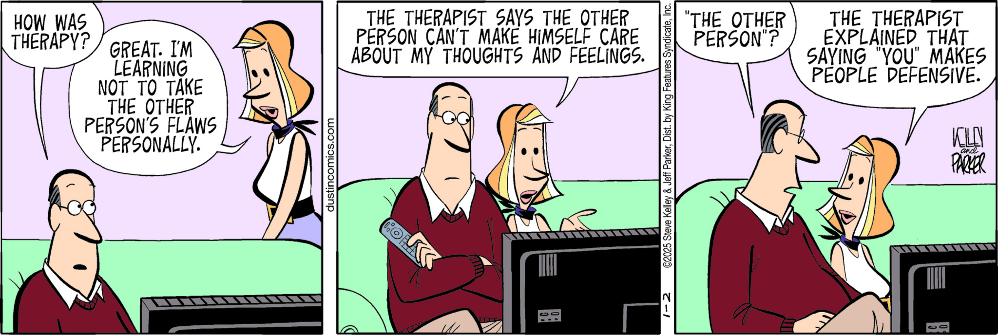 Dustin Comic Strip 2025-01-02 | Comics Kingdom