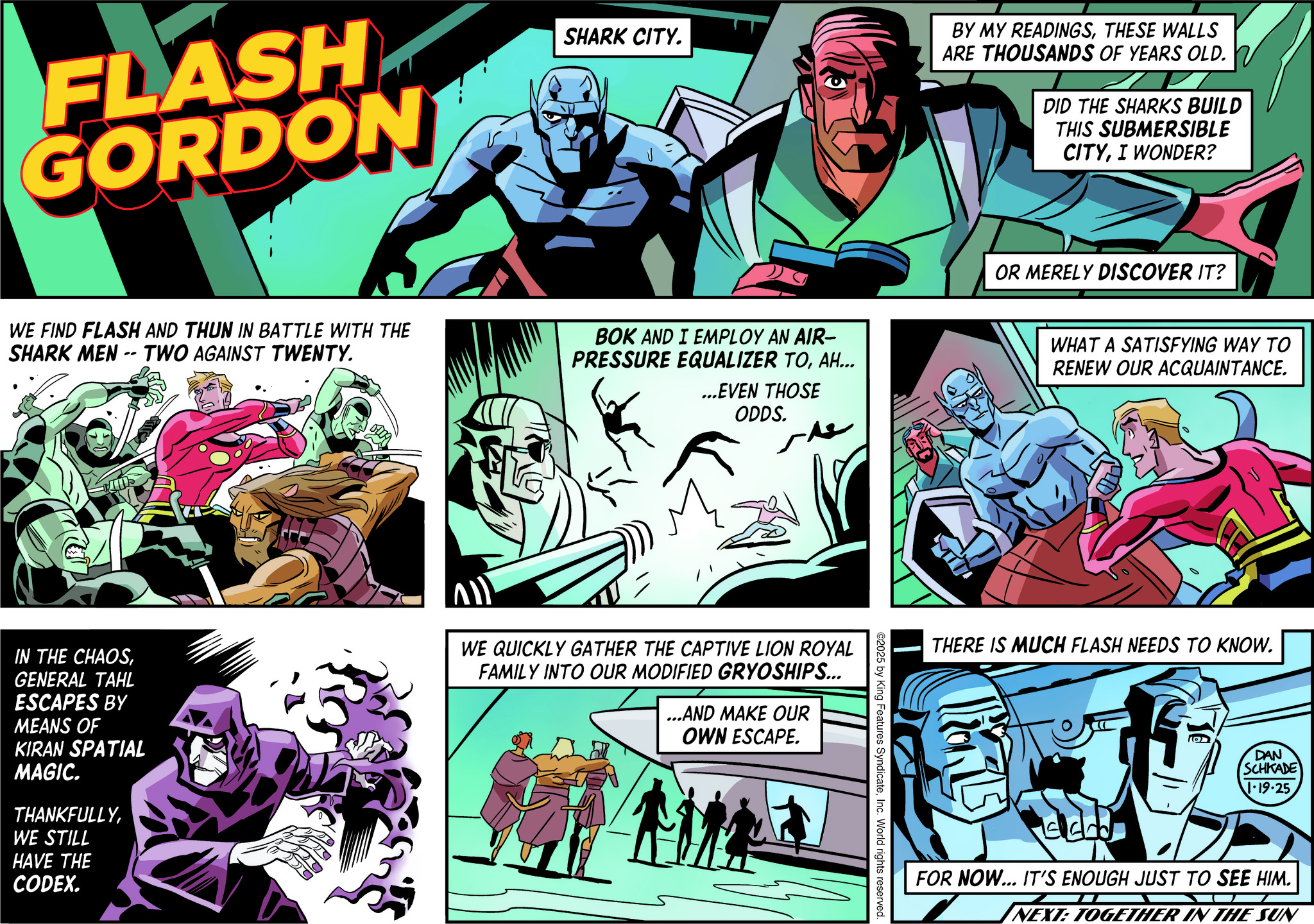 Flash Gordon Comic Strip 2025-01-19 | Comics Kingdom