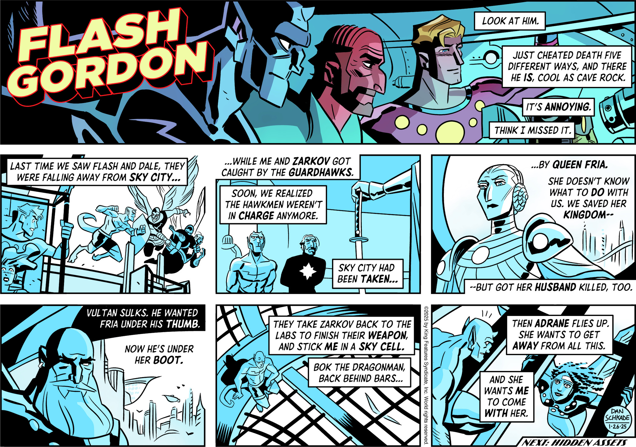 Flash Gordon Comic Strip 2025-01-26 | Comics Kingdom