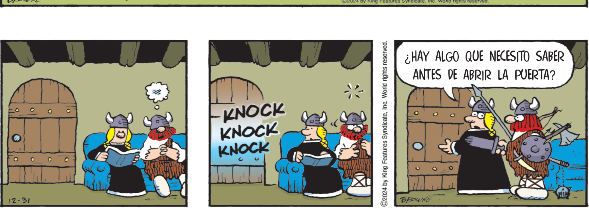 Hagar The Horrible Comic Strip 2025-01-21 | Comics Kingdom