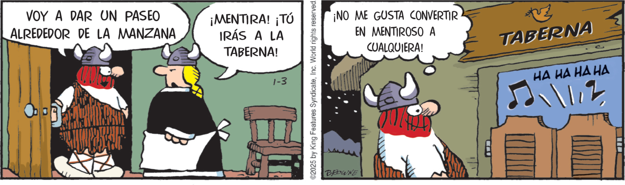 Hagar The Horrible Comic Strip 2025-01-24 | Comics Kingdom