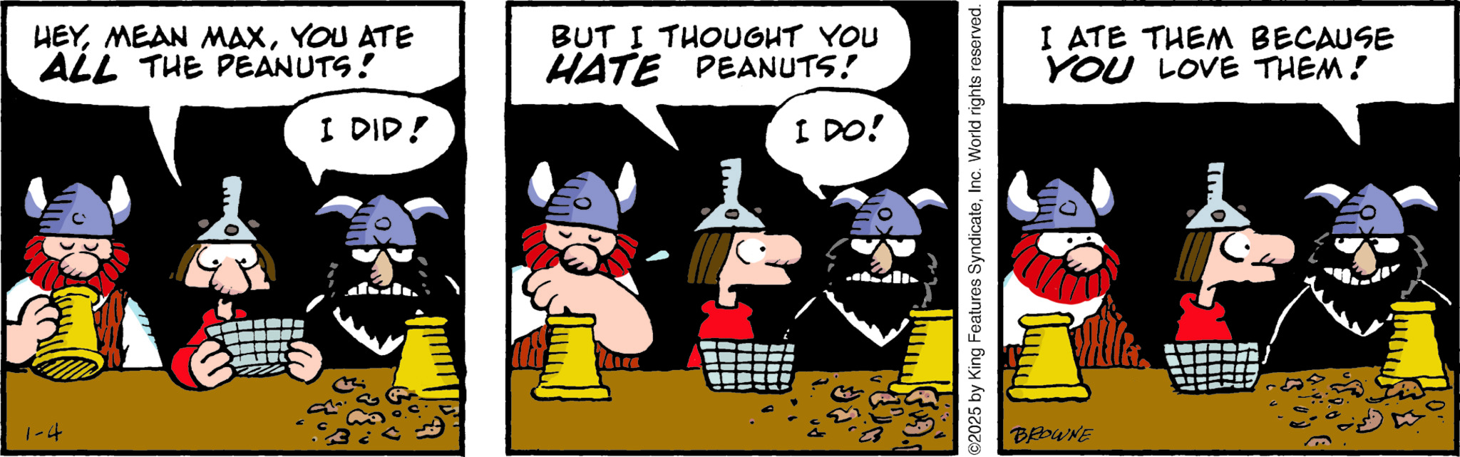 Hagar The Horrible Comic Strip 2025-01-04 | Comics Kingdom