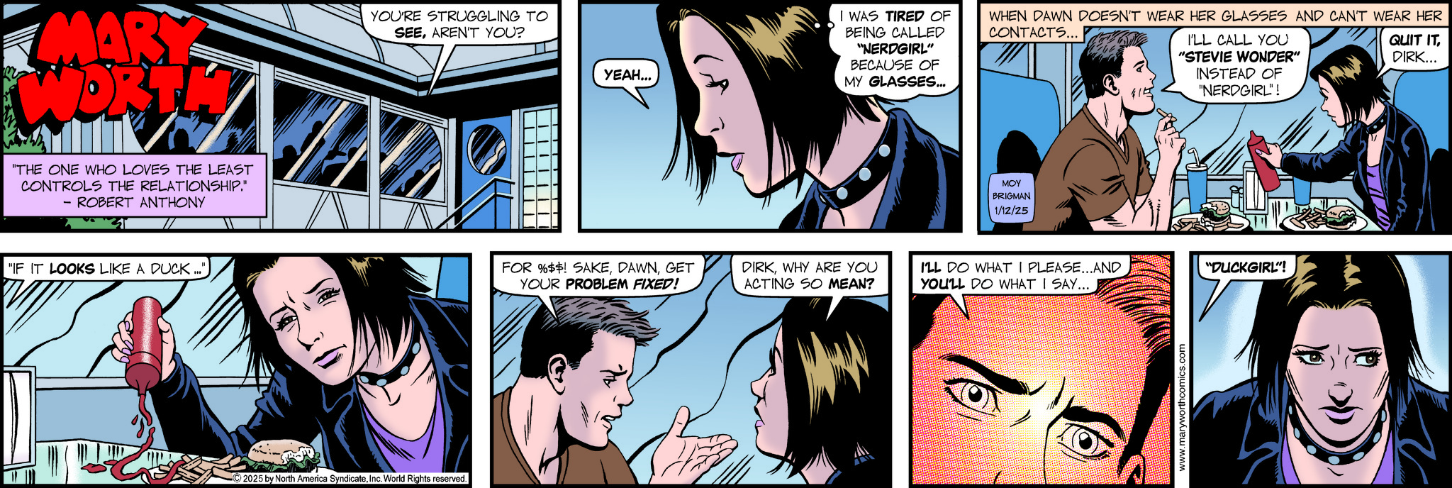 Mary Worth Comic Strip 2025-01-12 | Comics Kingdom