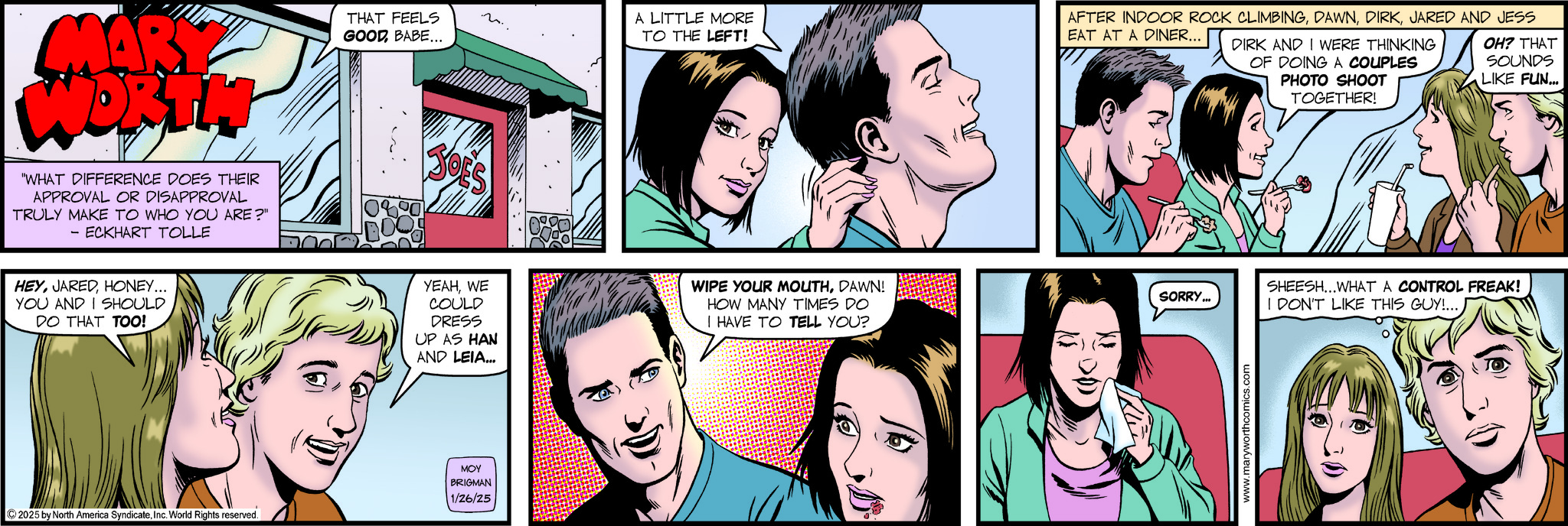 Mary Worth Comic Strip 2025-01-26 | Comics Kingdom