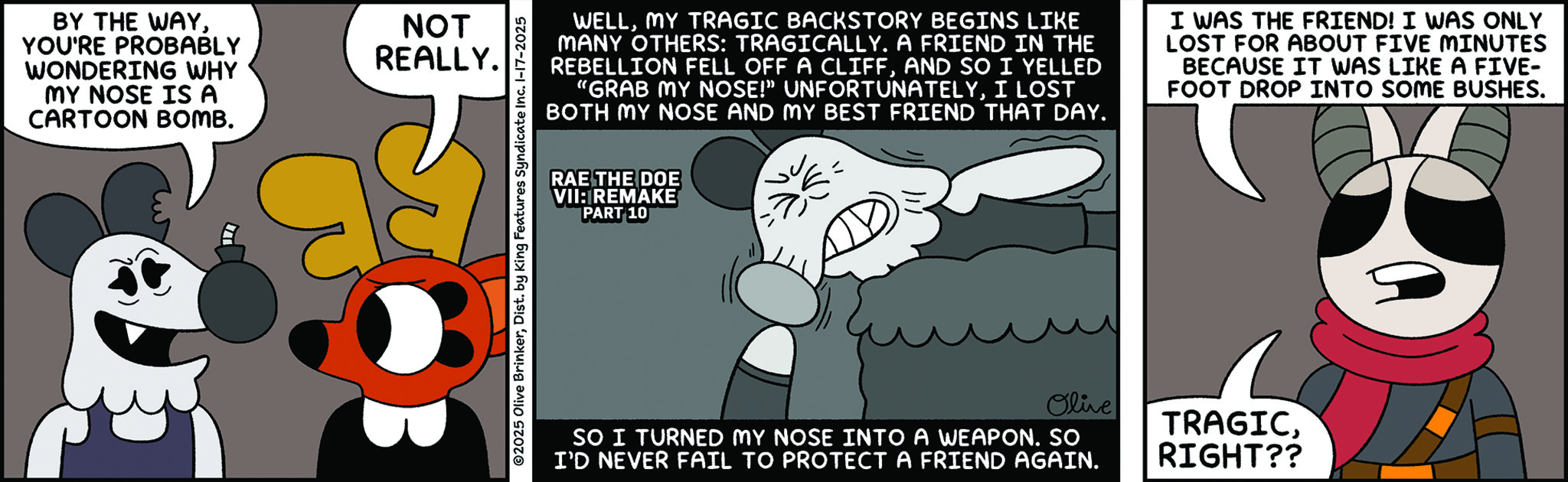 Rae The Doe Comic Strip 2025-01-17 | Comics Kingdom