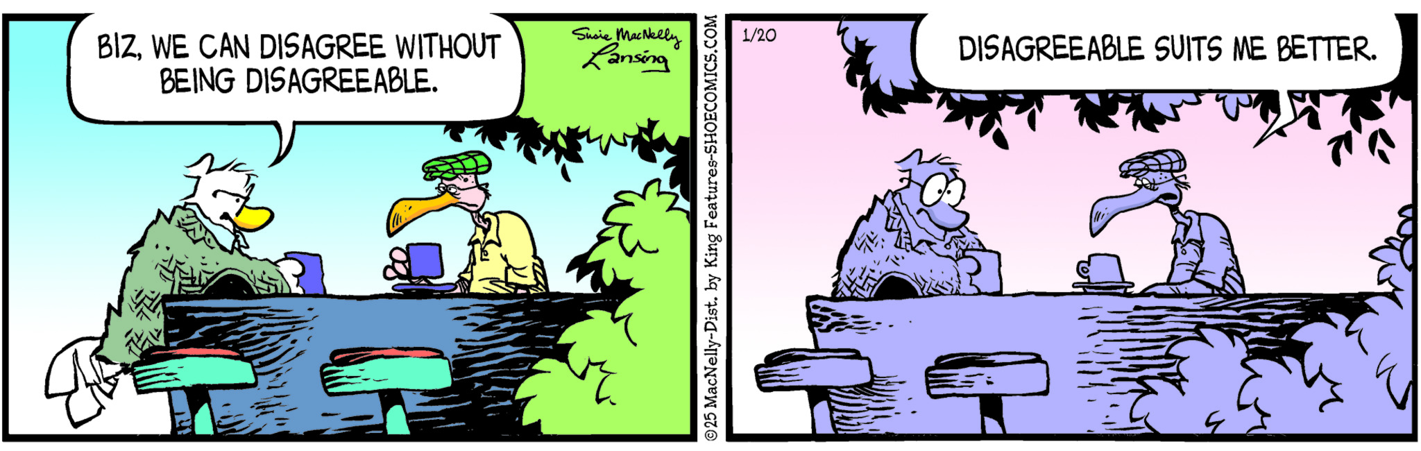 Shoe Comic Strip 2025-01-20 | Comics Kingdom