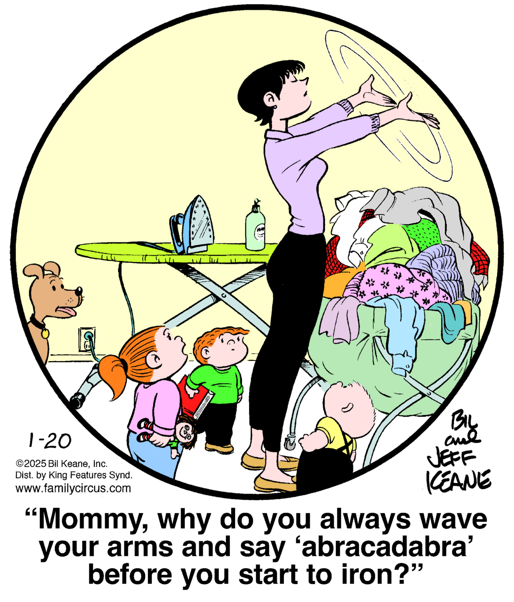 The Family Circus Comic Strip 2025-01-20 | Comics Kingdom