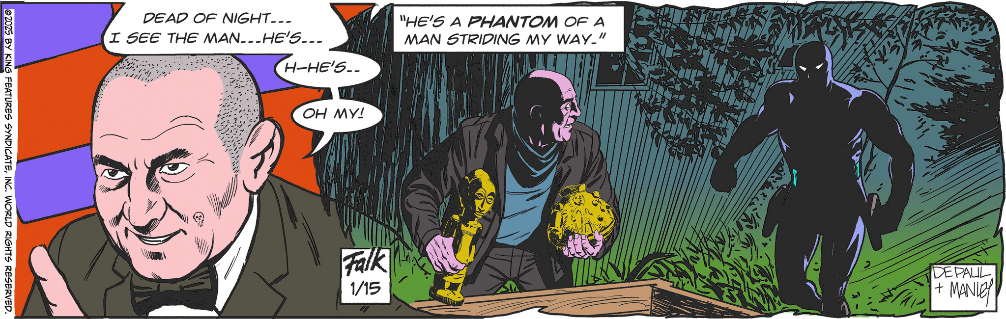 The Phantom Comic Strip 2025-01-15 | Comics Kingdom