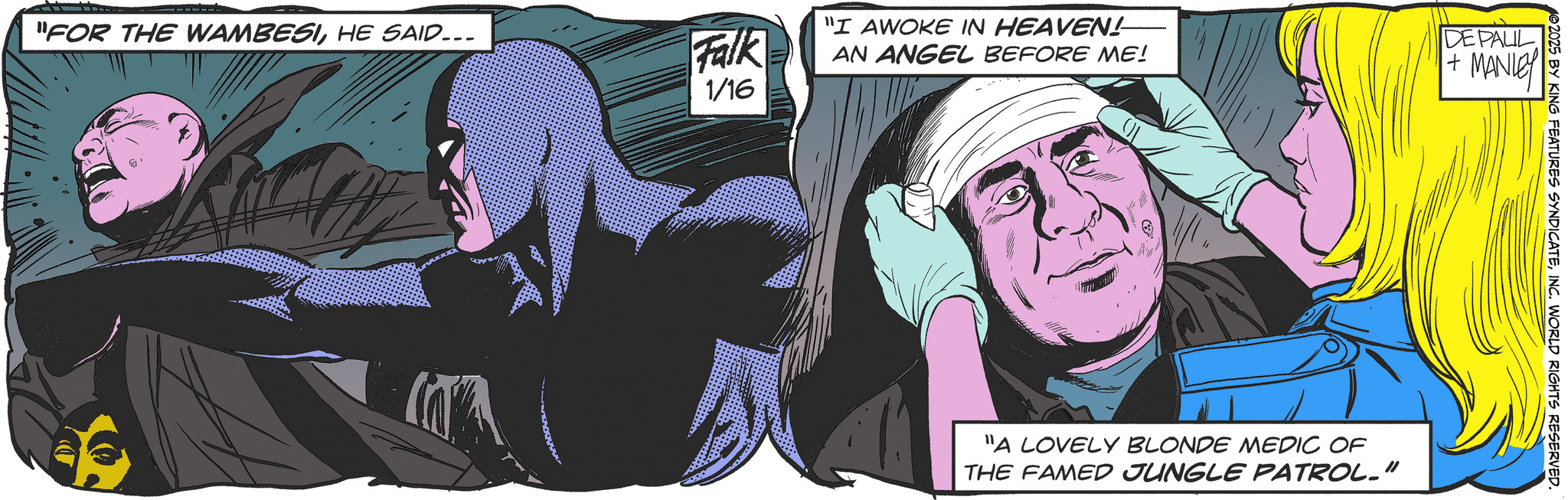 The Phantom Comic Strip 2025-01-16 | Comics Kingdom