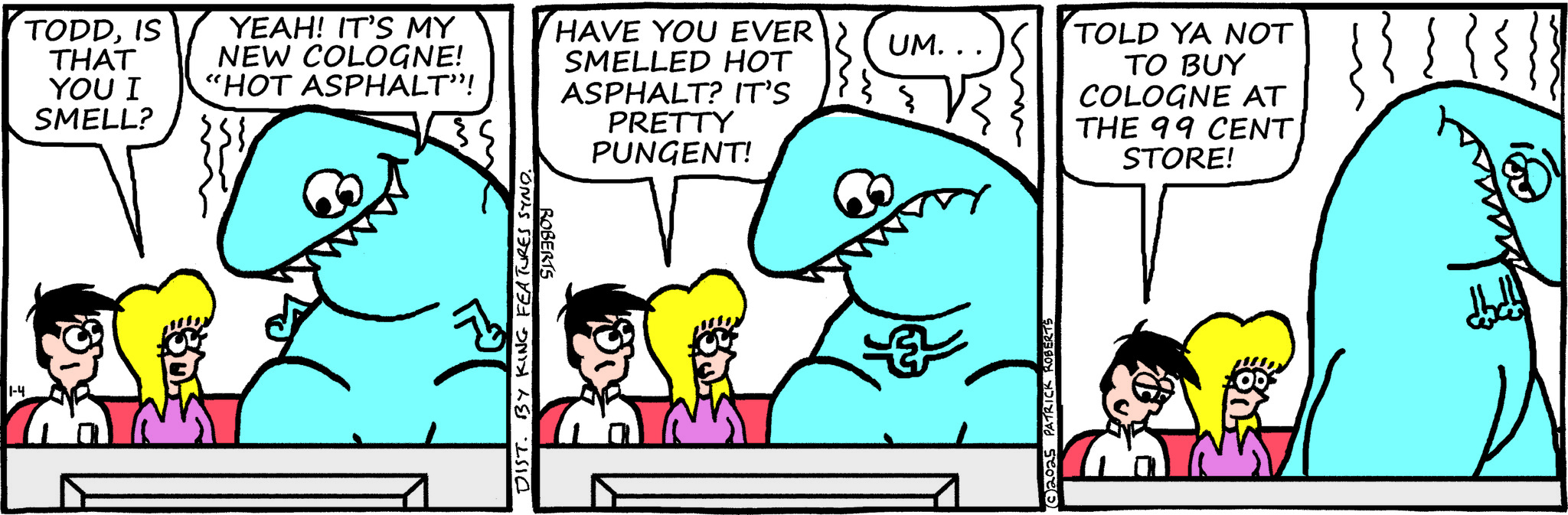 Todd The Dinosaur Comic Strip 2025-01-04 | Comics Kingdom
