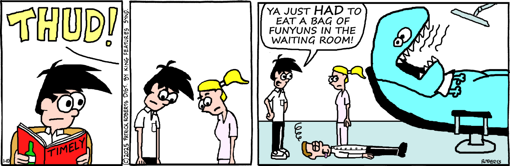 Todd The Dinosaur Comic Strip 2025-01-10 | Comics Kingdom