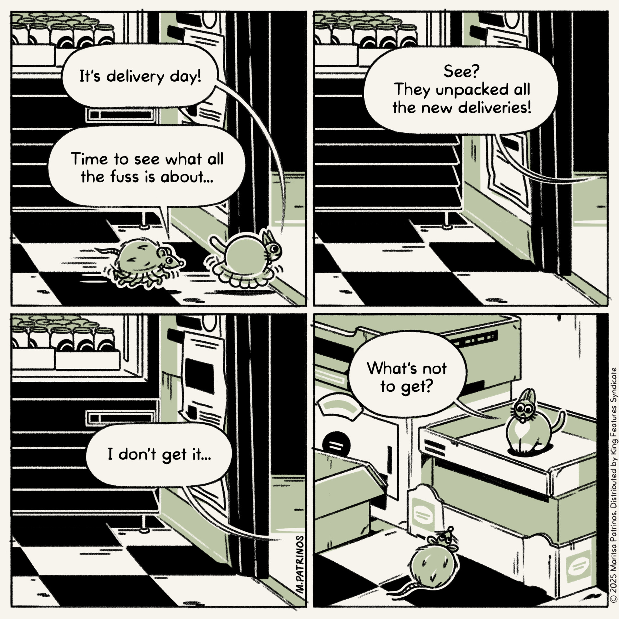 Working Cats Comic Strip 2025-01-08 | Comics Kingdom