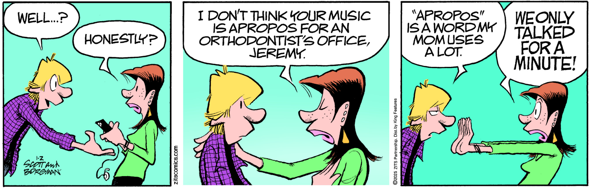 Zits Comic Strip 2025-01-02 | Comics Kingdom