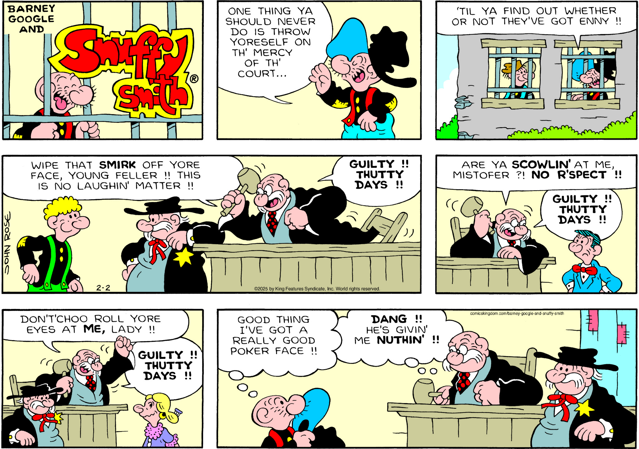 Barney Google And Snuffy Smith Comic Strip 2025-02-02 | Comics Kingdom