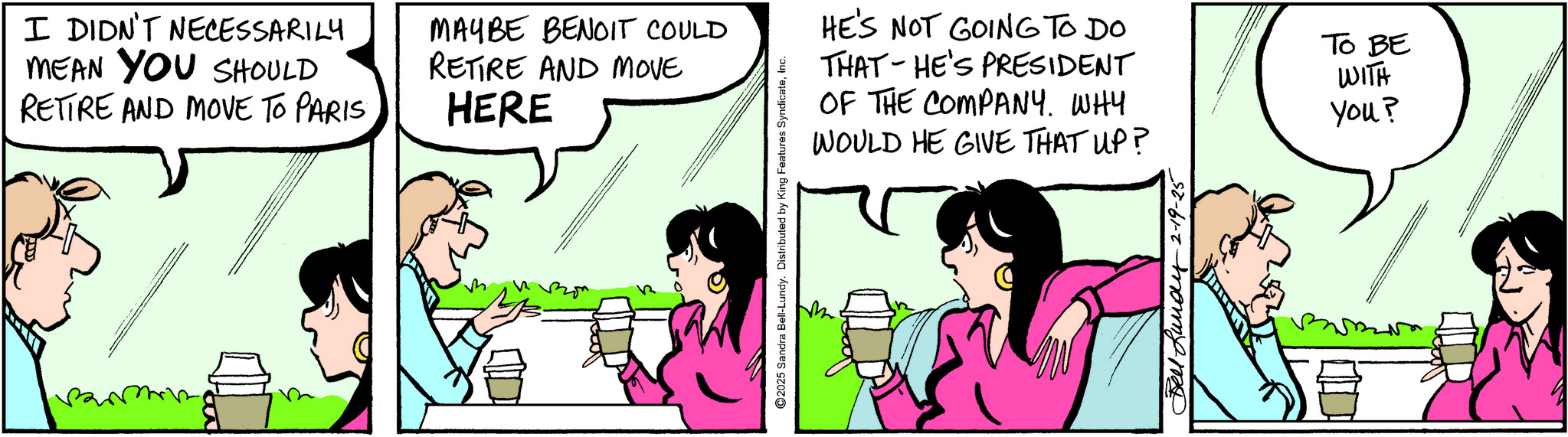 Between Friends Comic Strip 2025-02-19 | Comics Kingdom