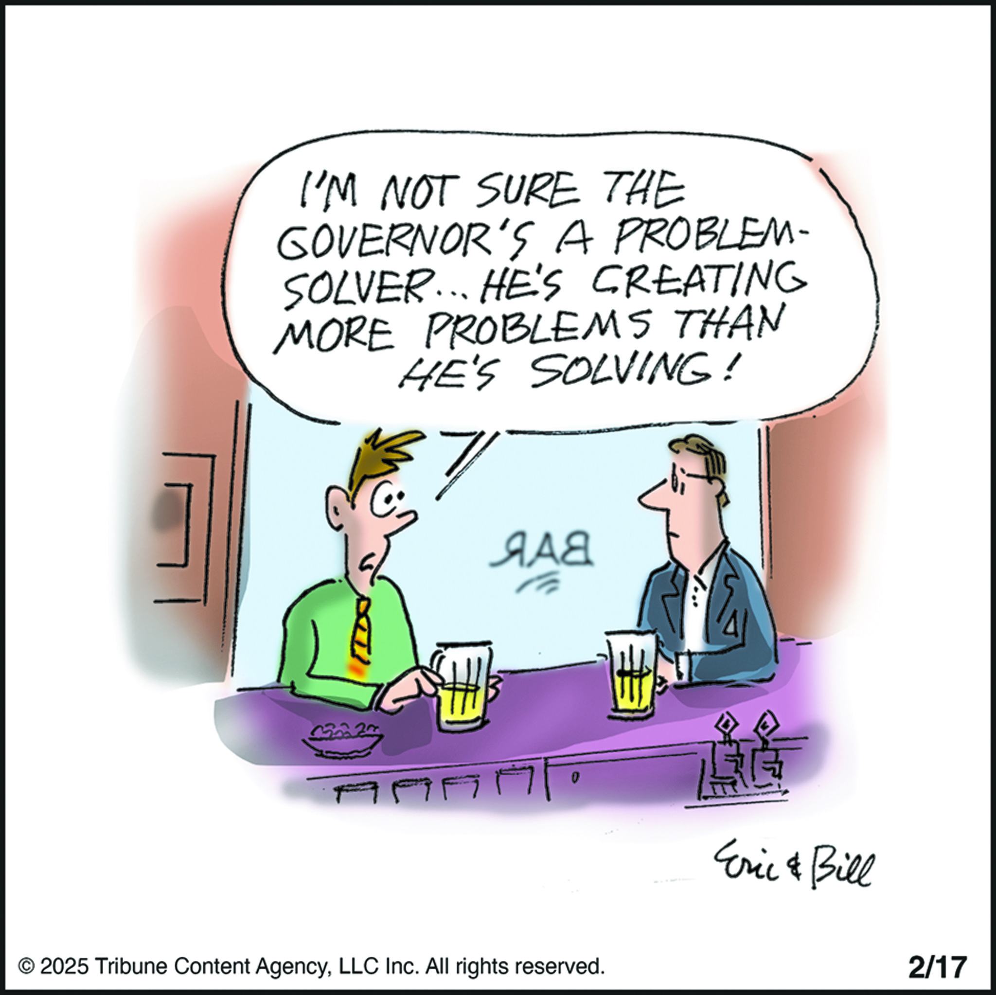 Bottom Liners Comic Strip 2025-02-17 | Comics Kingdom