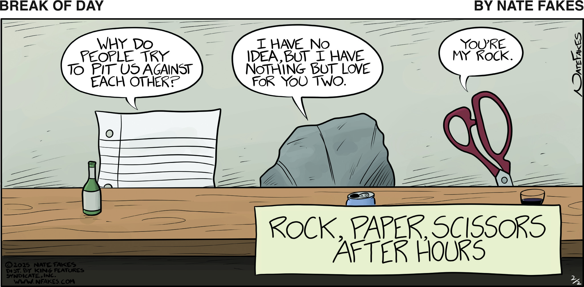 Break of Day Comic Strip 2025-02-02 | Comics Kingdom