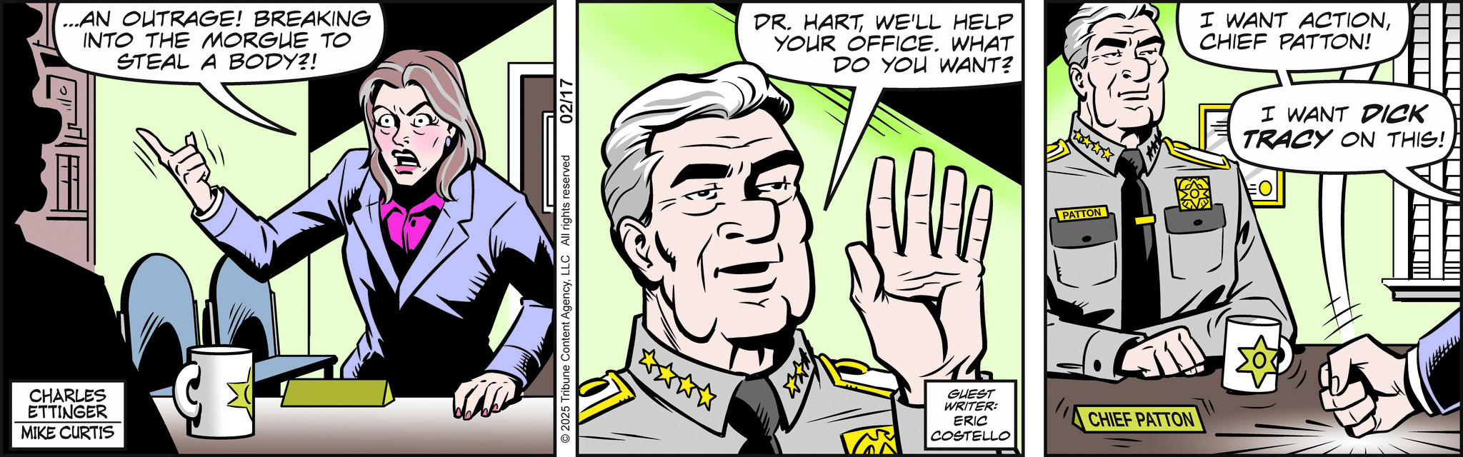 Dick Tracy Comic Strip 2025-02-17 | Comics Kingdom