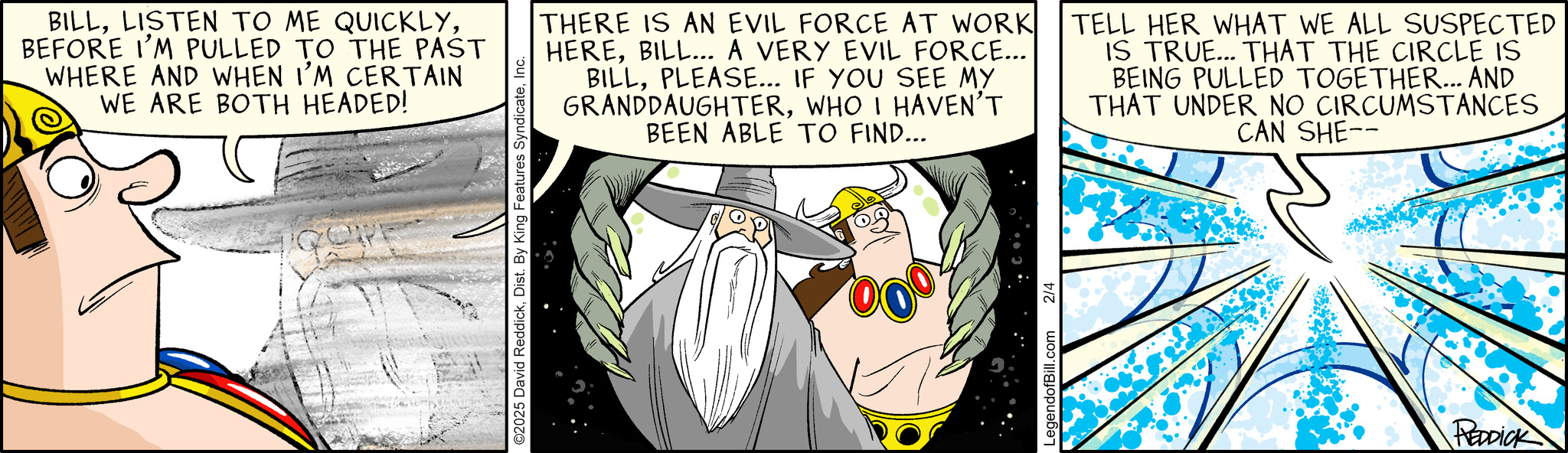 Legend of Bill Comic Strip 2025-02-04 | Comics Kingdom