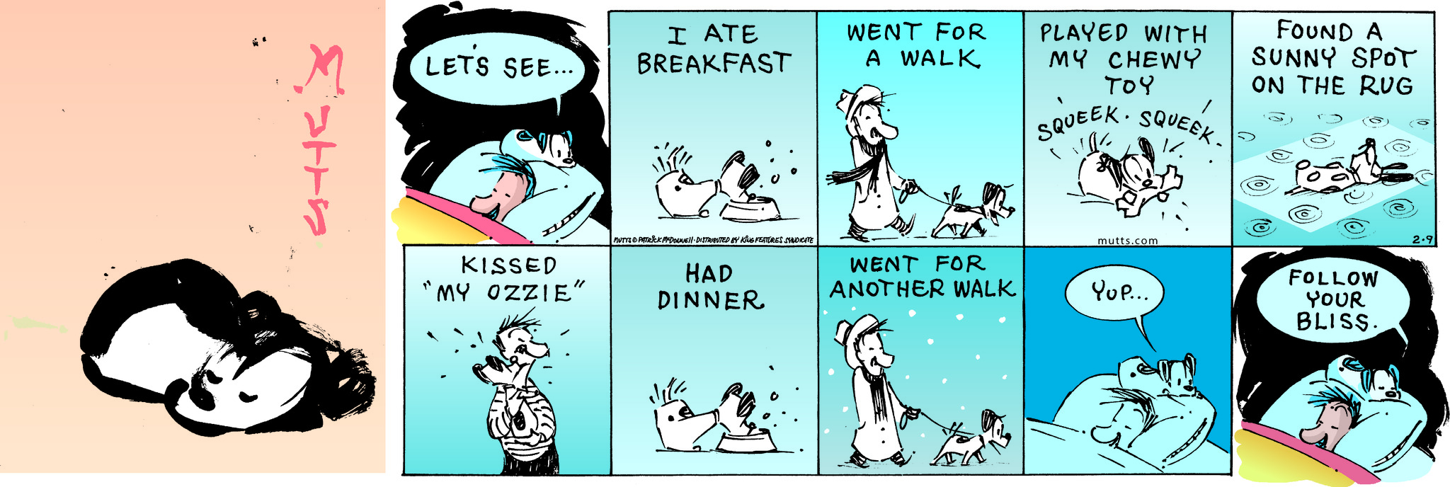 Mutts Comic Strip 2025-02-09 | Comics Kingdom