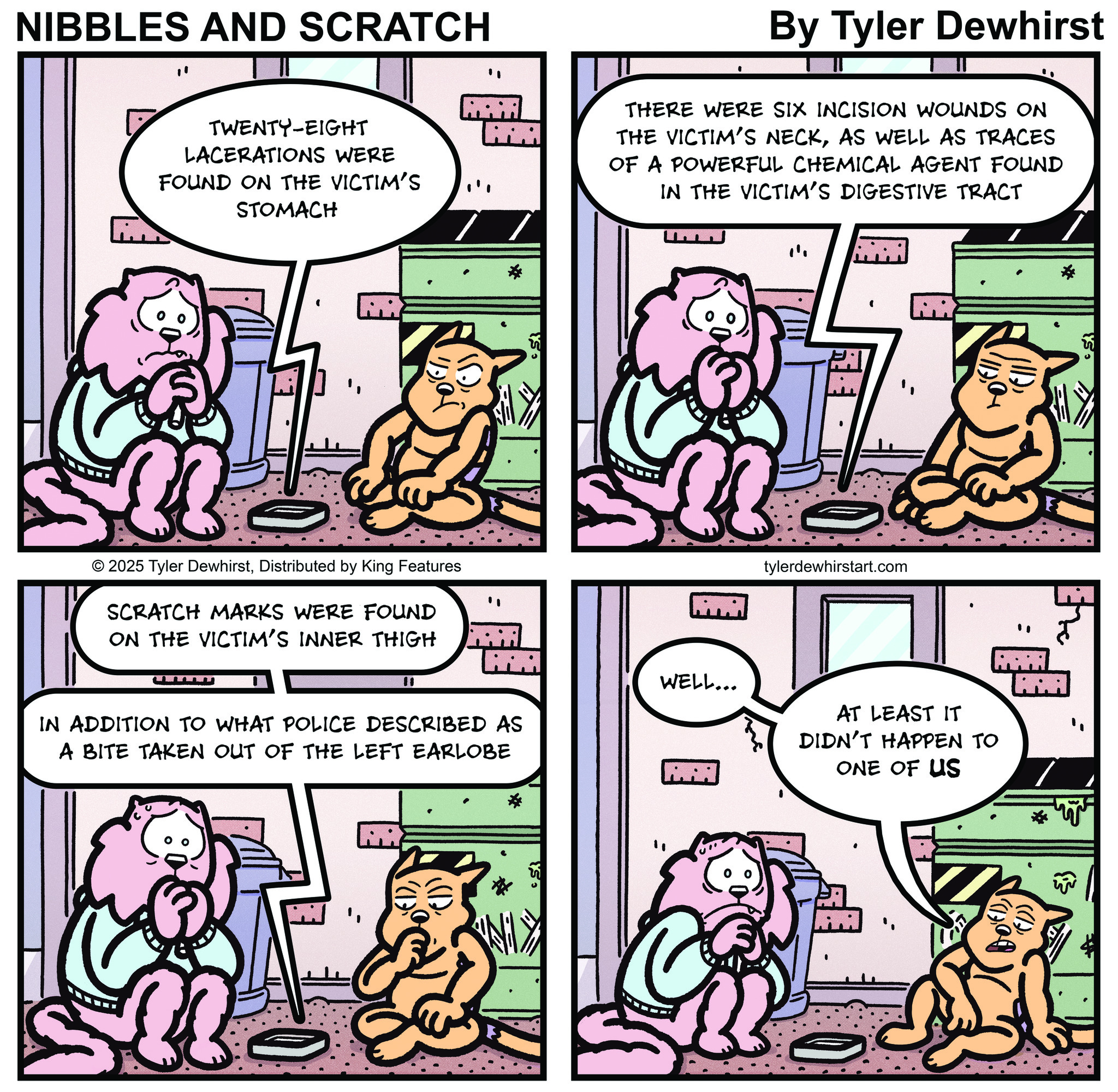 Nibbles and Scratch Comic Strip 2025-02-09 | Comics Kingdom