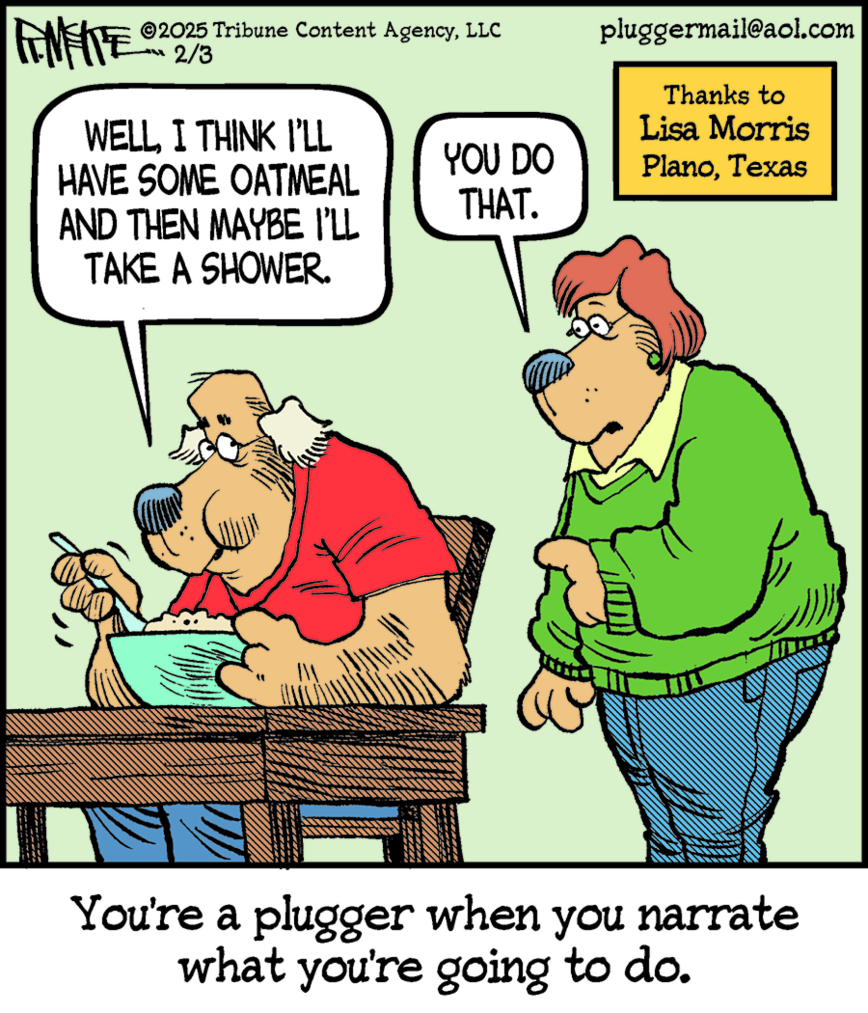 Pluggers Comic Strip 2025-02-03 | Comics Kingdom