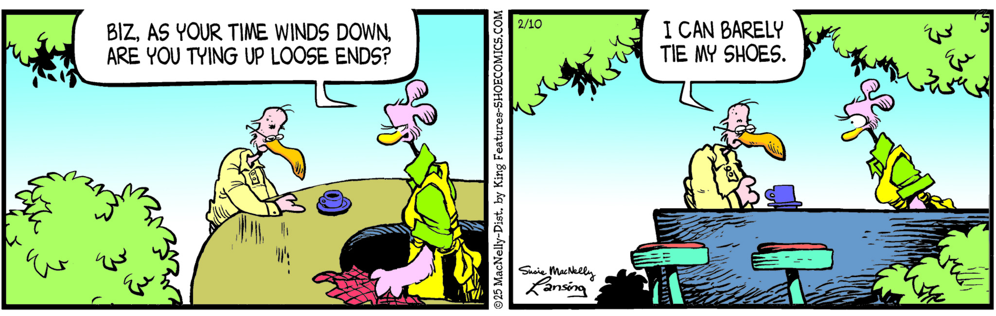 Shoe Comic Strip 2025-02-10 | Comics Kingdom