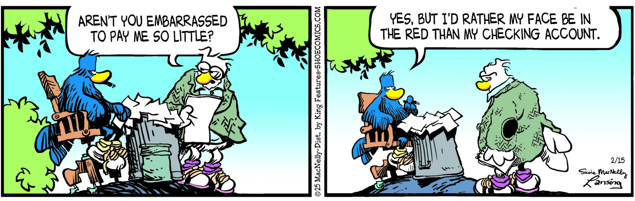 Shoe Comic Strip 2025-02-15 | Comics Kingdom