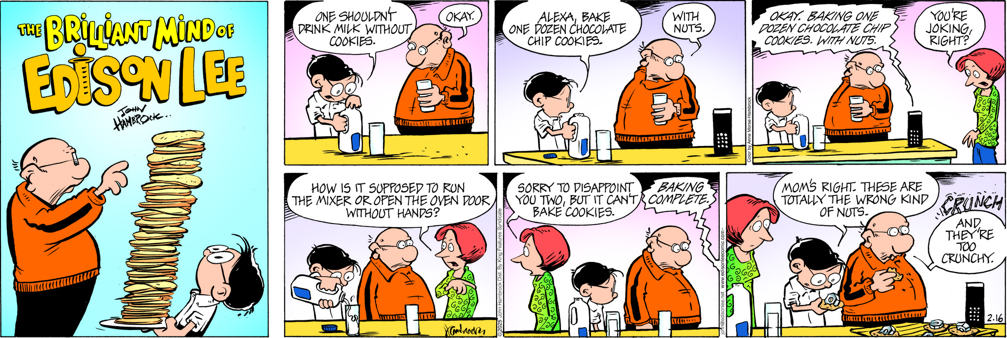 The Brilliant Mind Of Edison Lee Comic Strip 2025-02-16 | Comics Kingdom