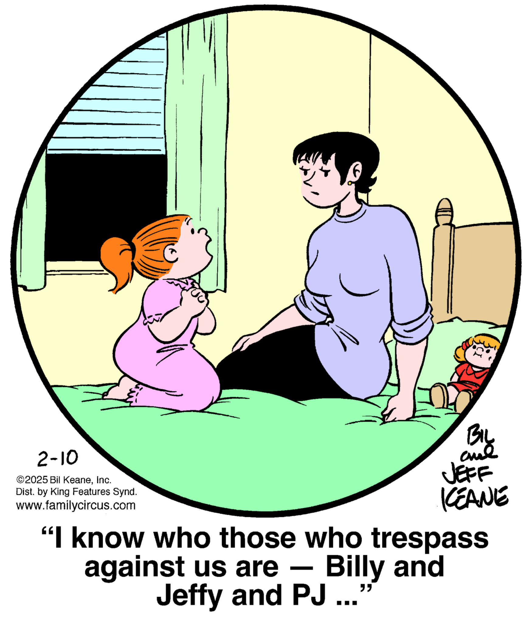 The Family Circus Comic Strip 2025-02-10 | Comics Kingdom