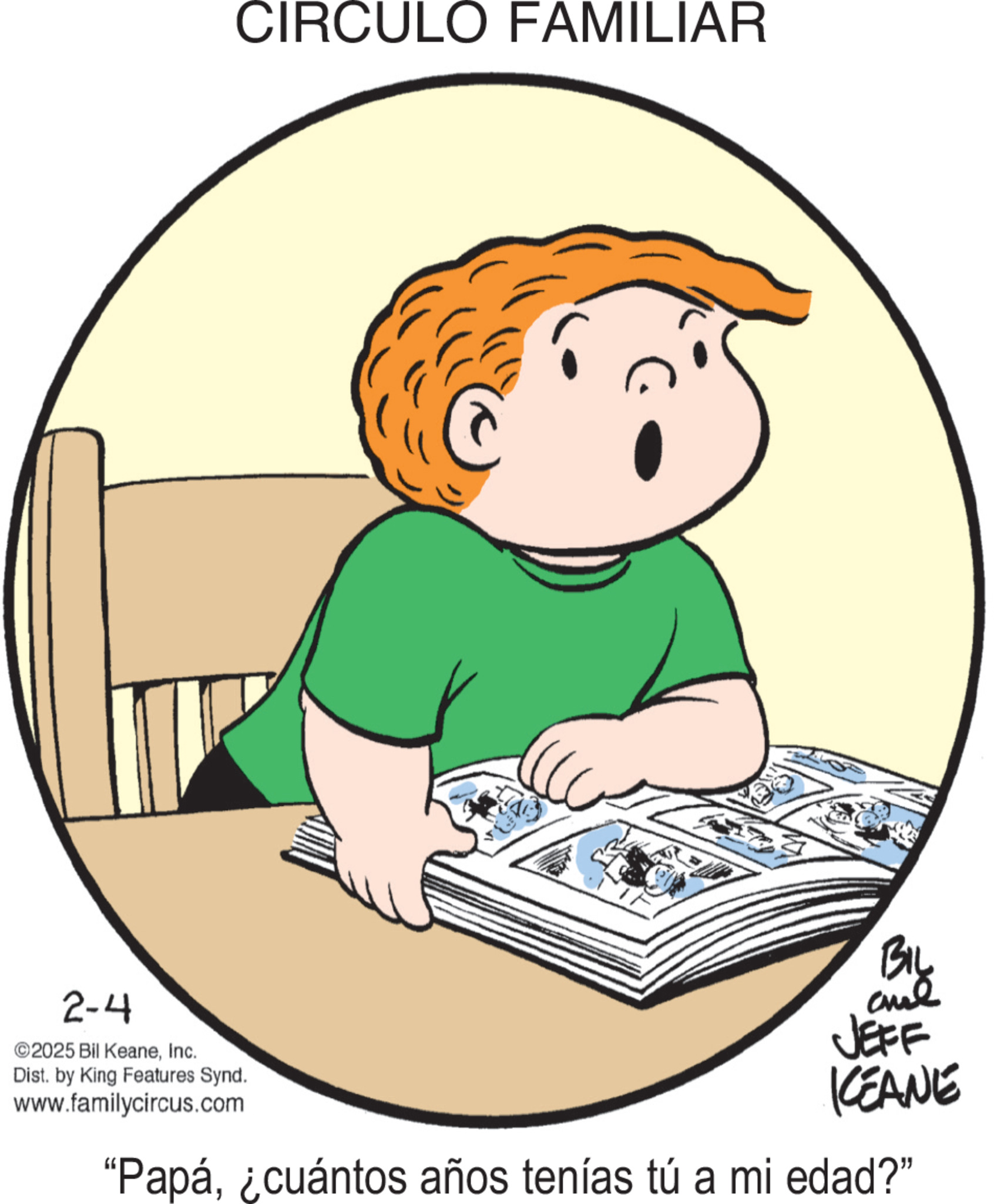 The Family Circus Comic Strip 2025-02-25 | Comics Kingdom