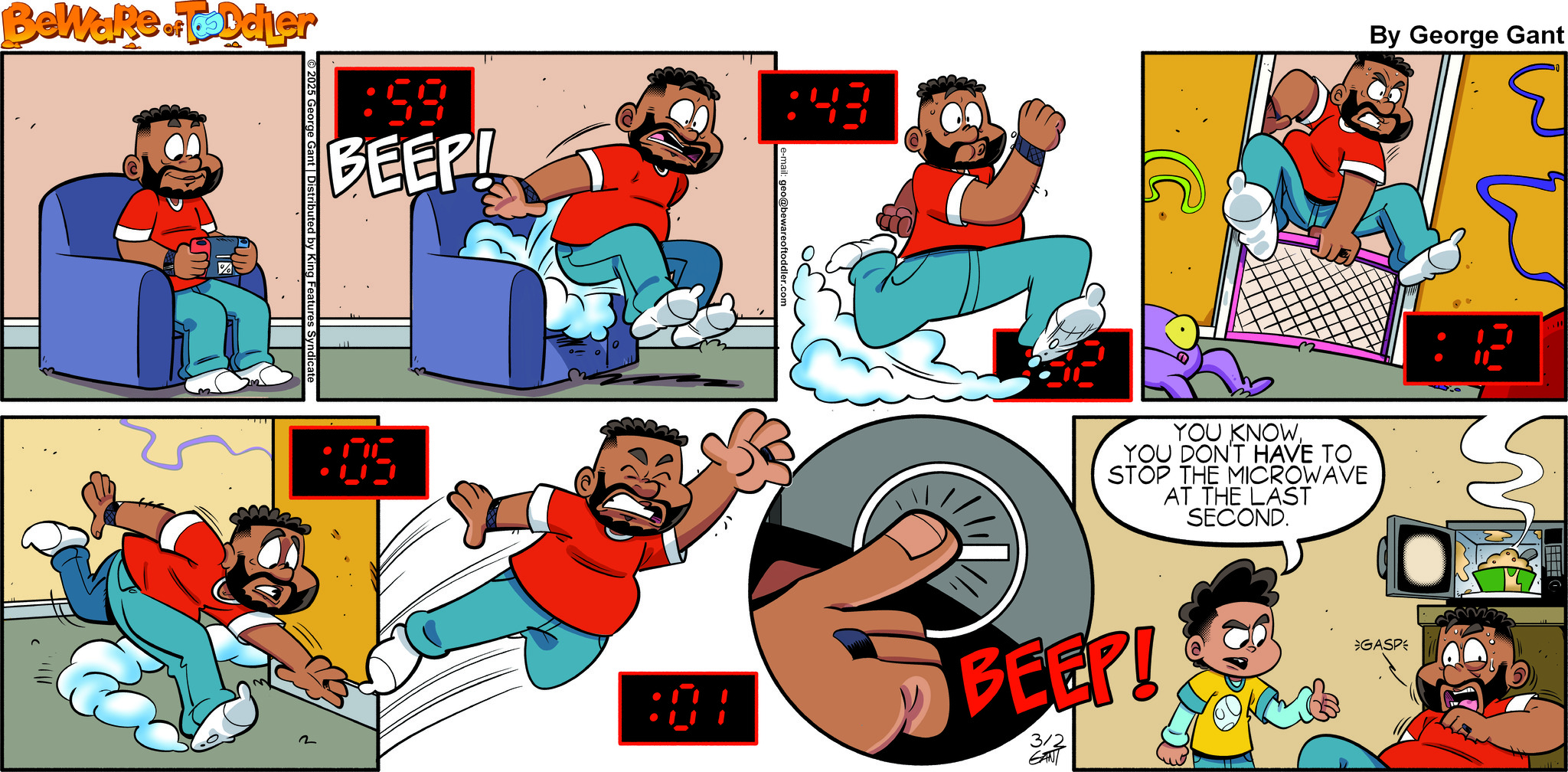 Beware of Toddler Comic Strip 2025-03-02 | Comics Kingdom
