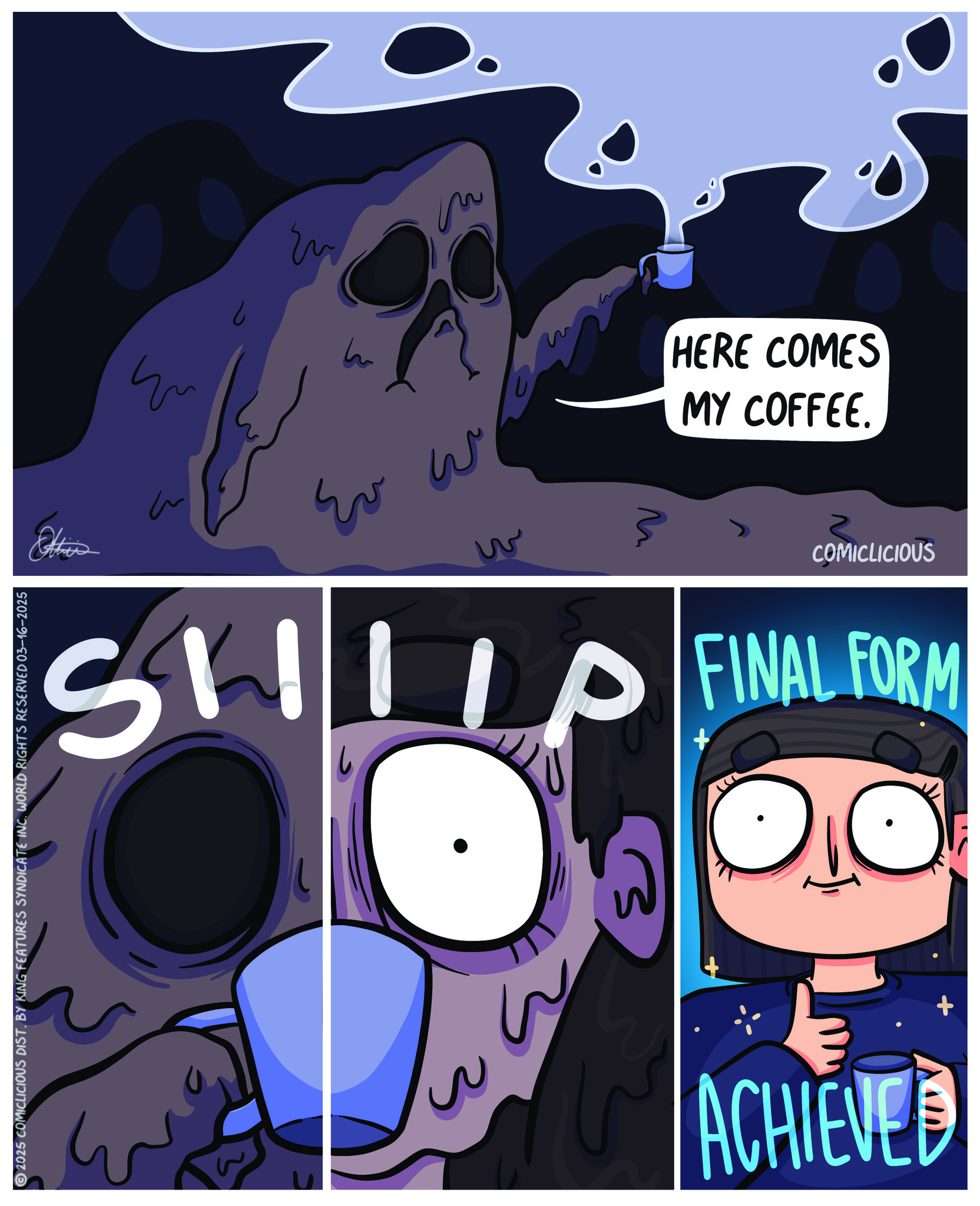 Comiclicious Comic Strip 2025-03-16 | Comics Kingdom