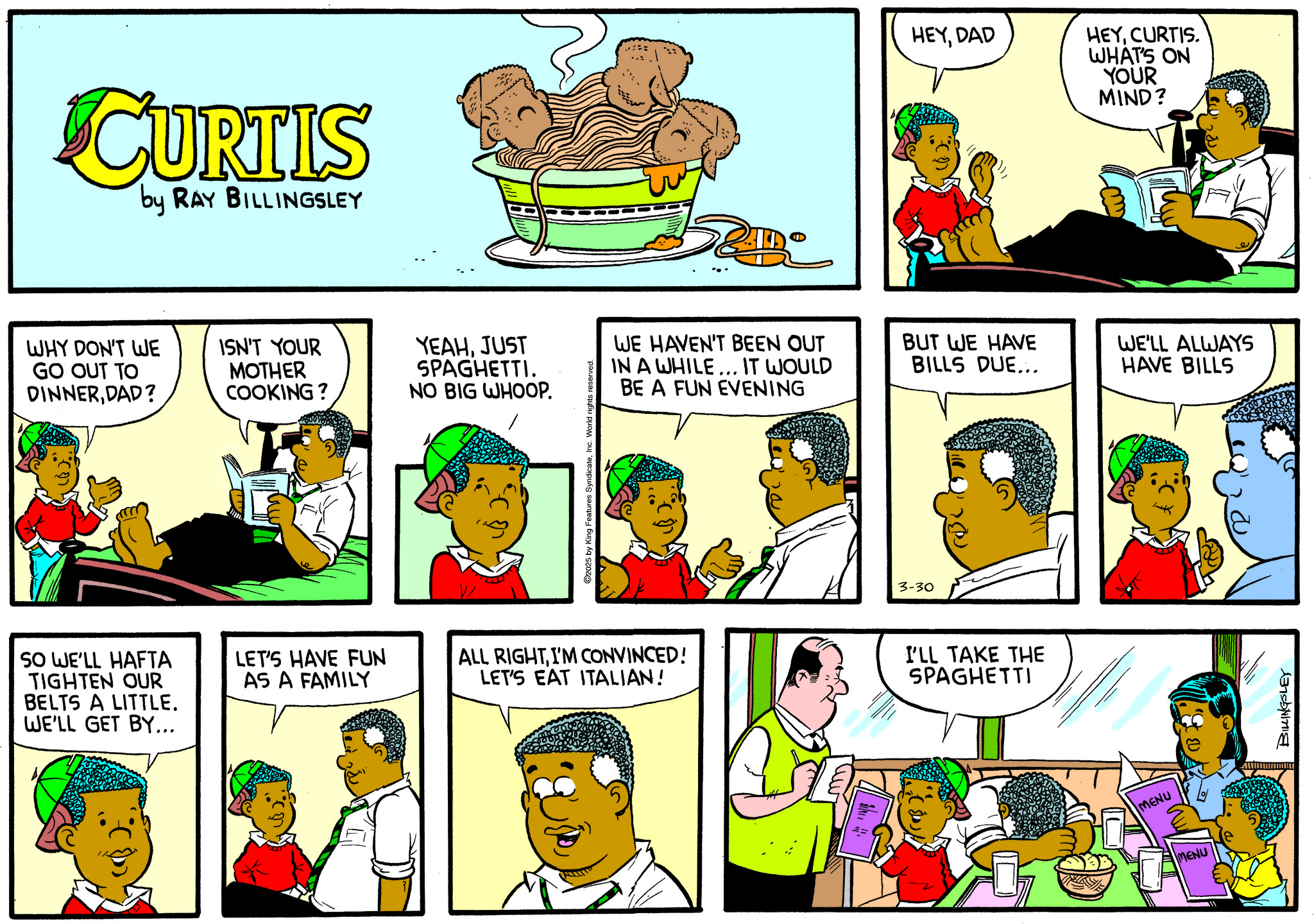 Curtis Comic Strip 2025-03-30 | Comics Kingdom