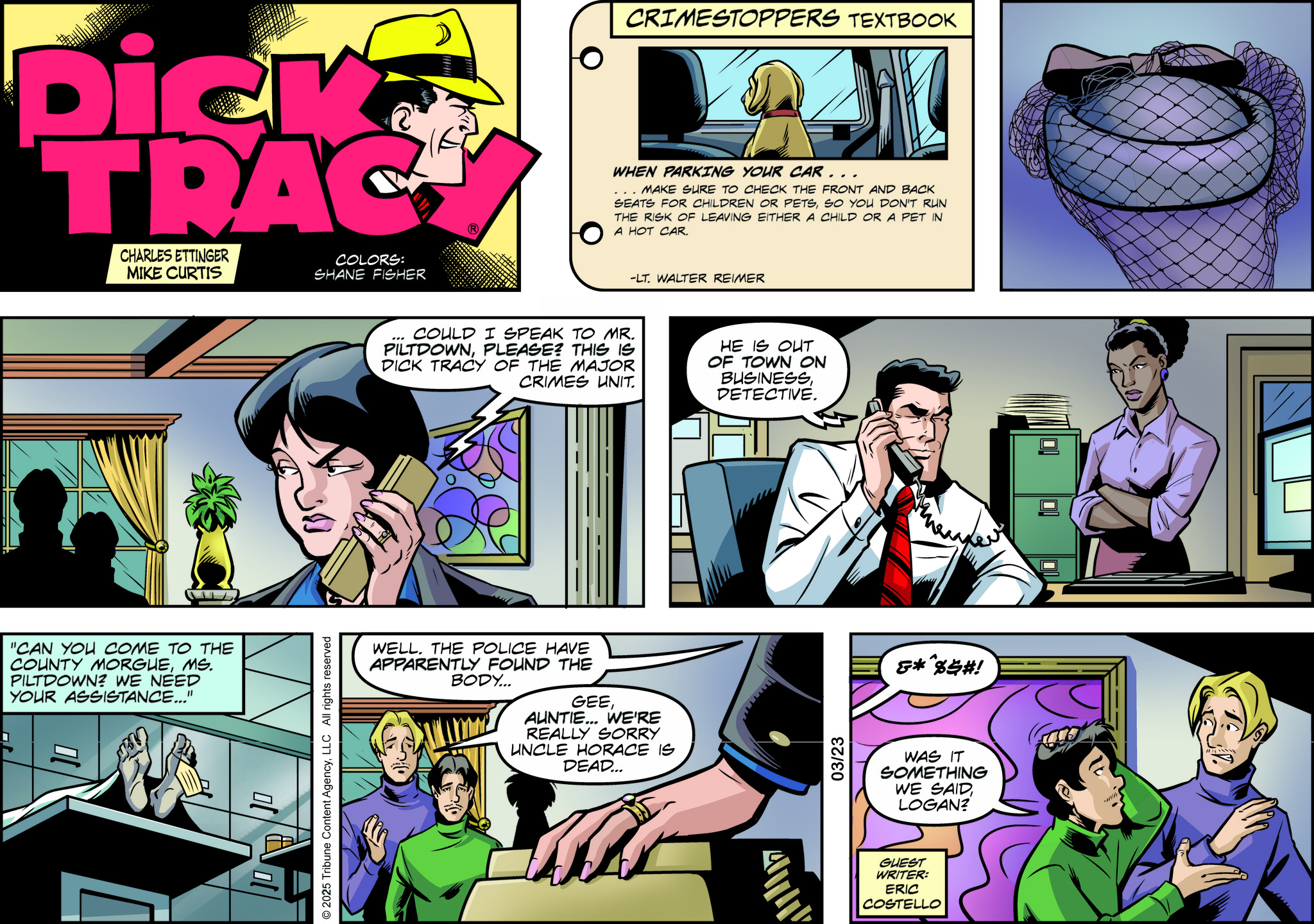 Dick Tracy Comic Strip 2025-03-23 | Comics Kingdom