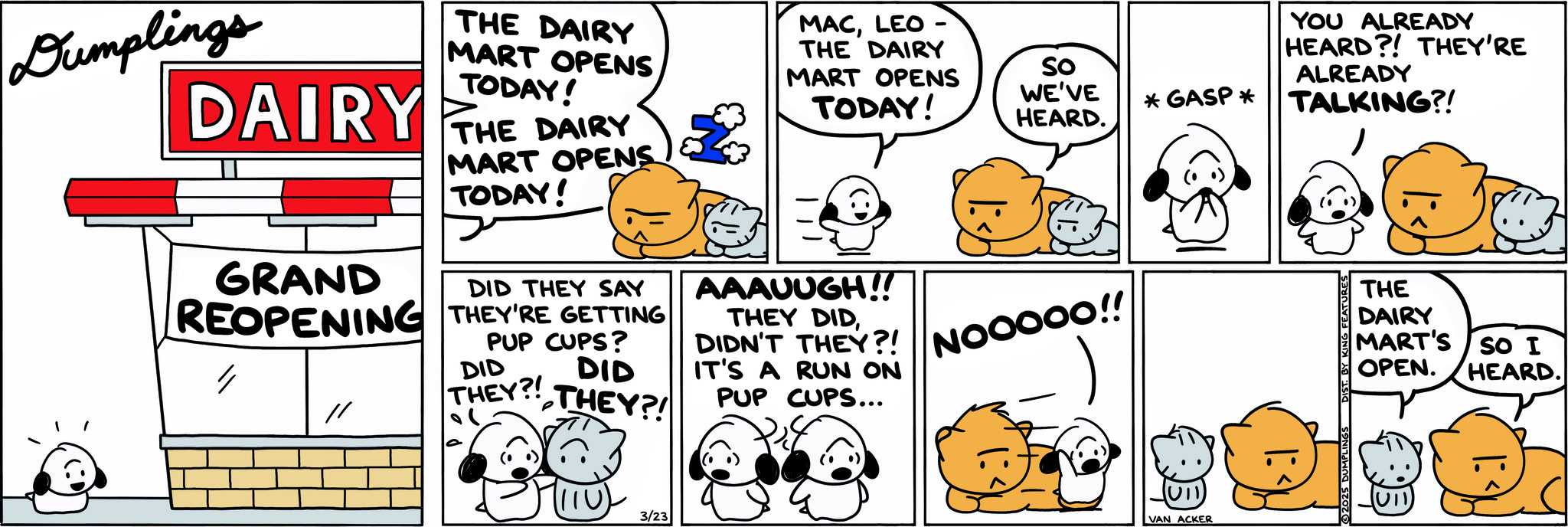 Dumplings Comic Strip 2025-03-23 | Comics Kingdom