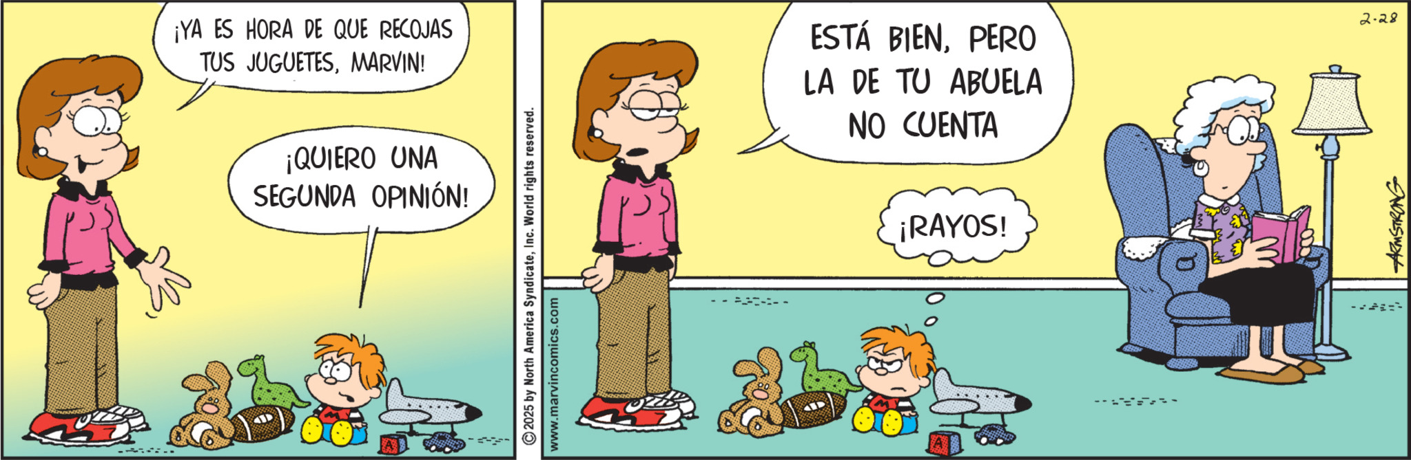 Marvin Comic Strip 2025-03-21 | Comics Kingdom