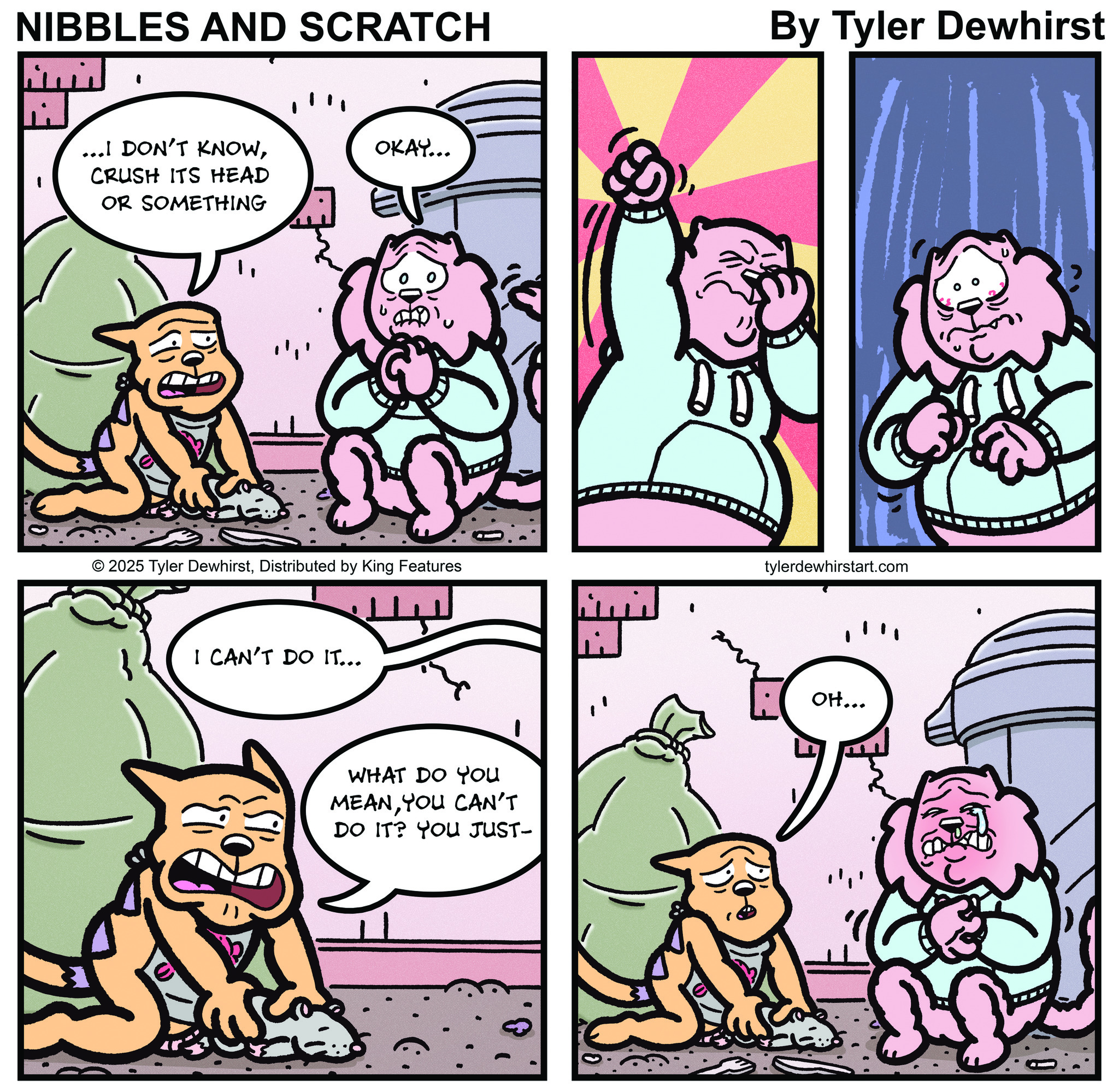 Nibbles and Scratch Comic Strip 2025-03-12 | Comics Kingdom
