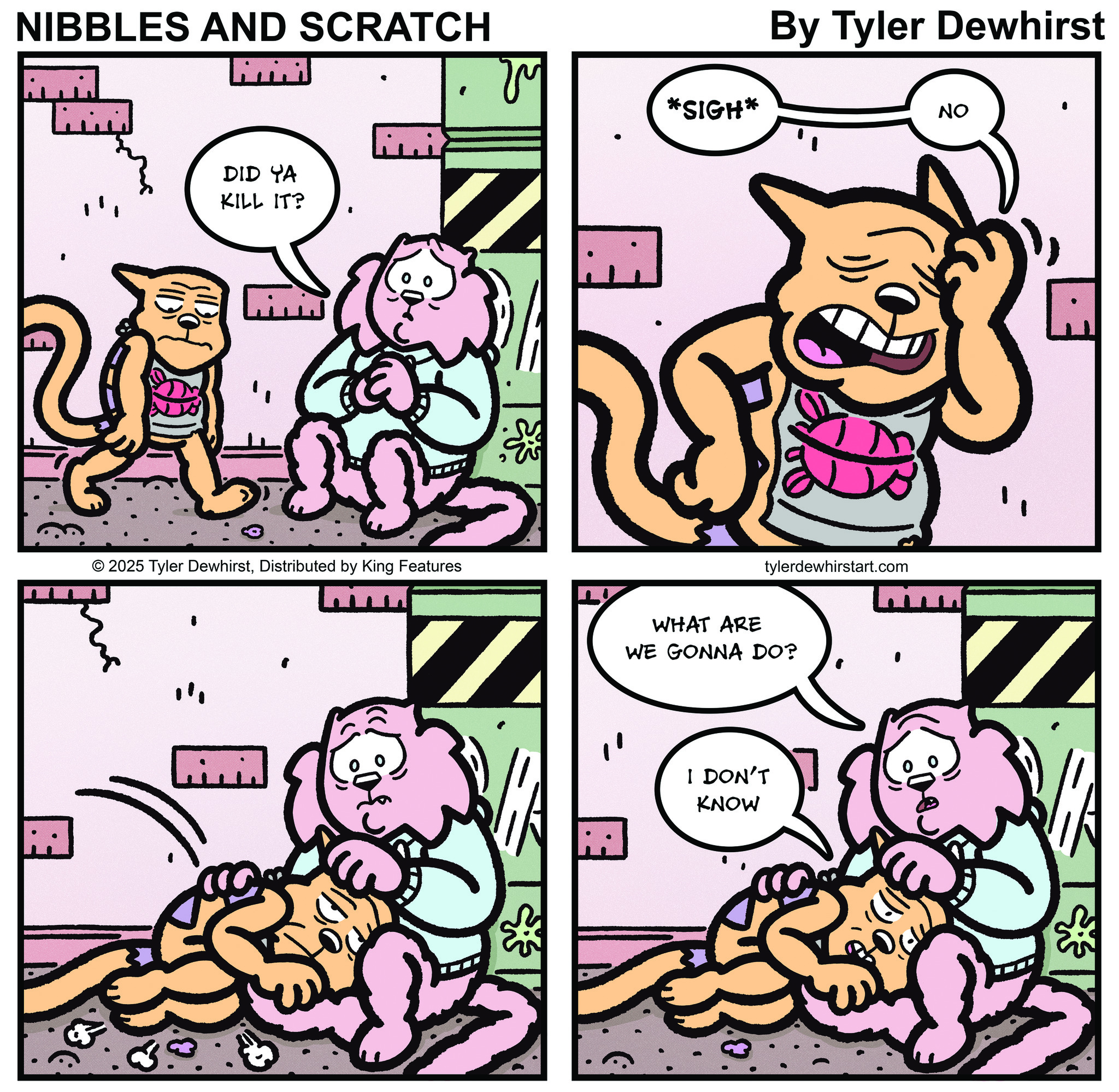 Nibbles and Scratch Comic Strip 2025-03-19 | Comics Kingdom