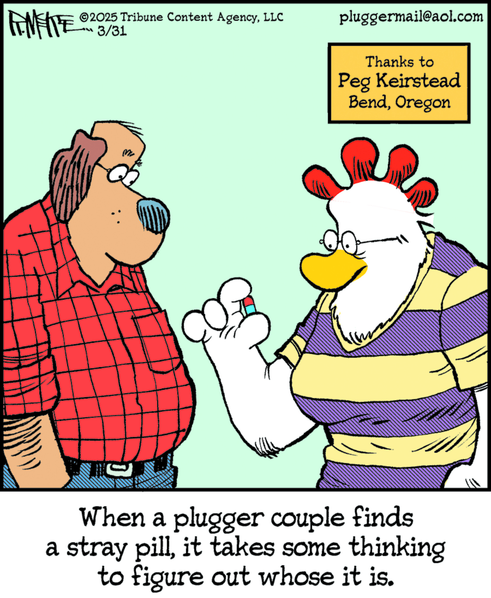 Pluggers Comic Strip 2025-03-31 | Comics Kingdom
