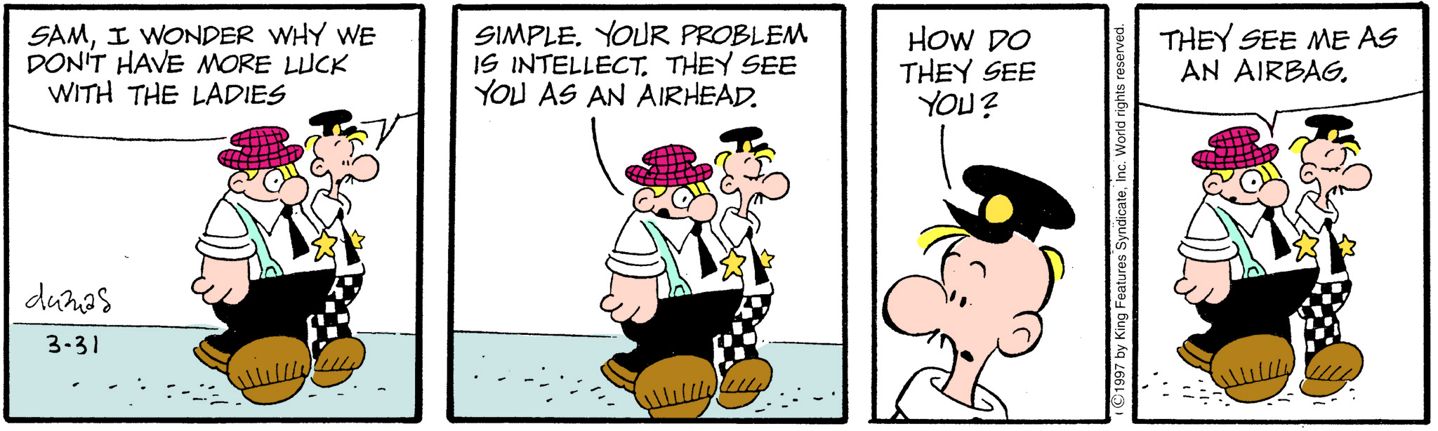 Sam And Silo Comic Strip 2025-03-31 | Comics Kingdom