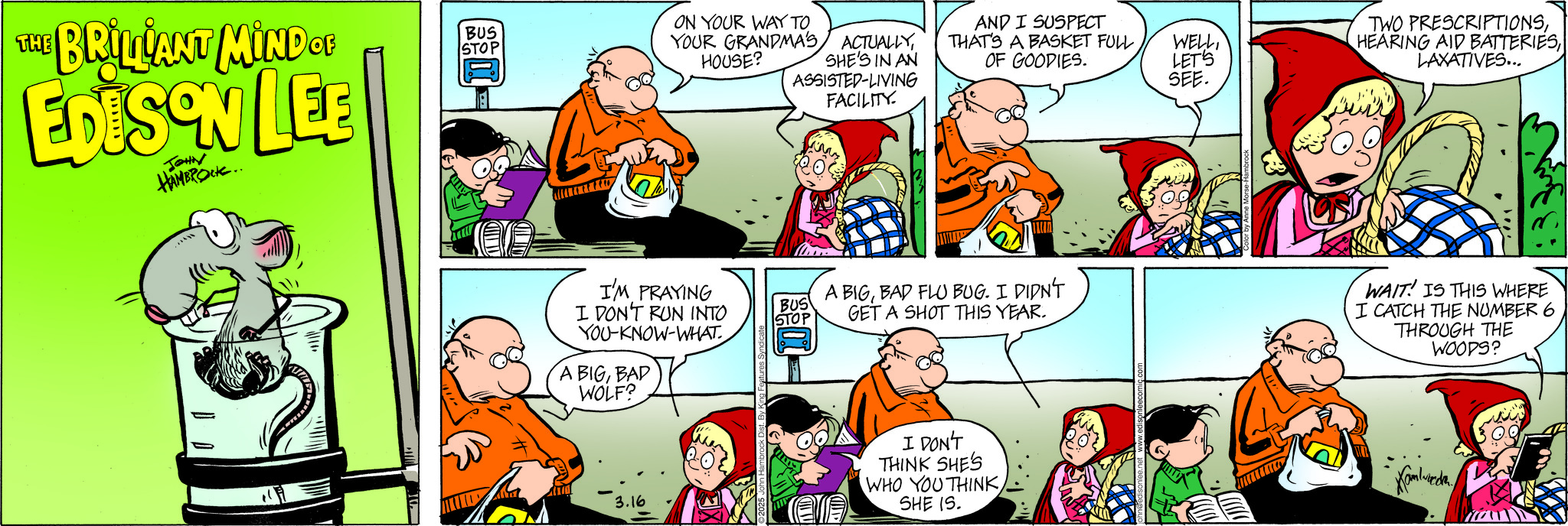 The Brilliant Mind Of Edison Lee Comic Strip 2025-03-16 | Comics Kingdom